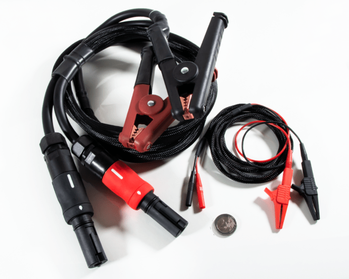 Zubehör Power Choke Tester DPG10-Serie: Messkabel, Koffer