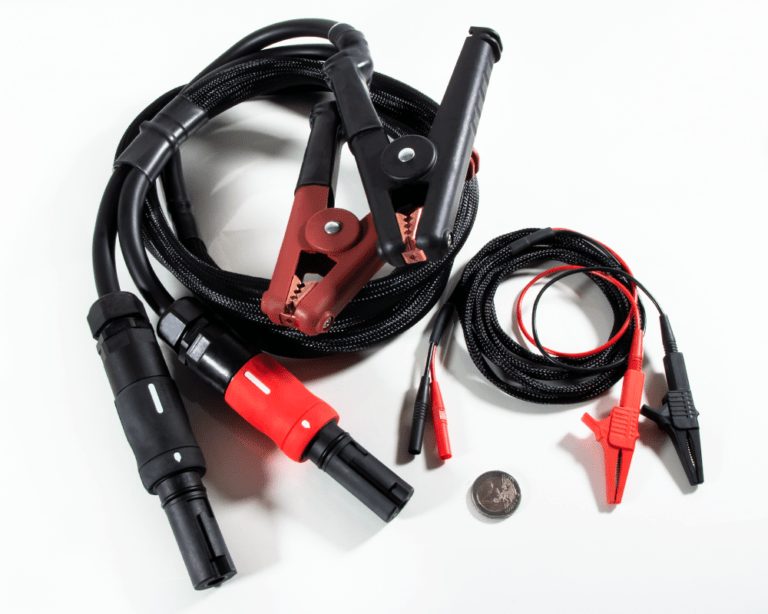 Zubehör Power Choke Tester DPG10-Serie: Messkabel, Koffer