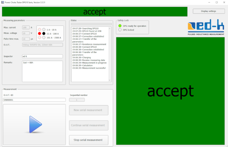 Products ed-k - Power Choke Tester DPG - Family